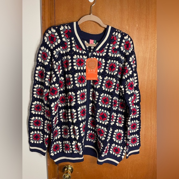 FARM Rio | Sweaters | Farm Rio Crochet Cardigan | Poshmark